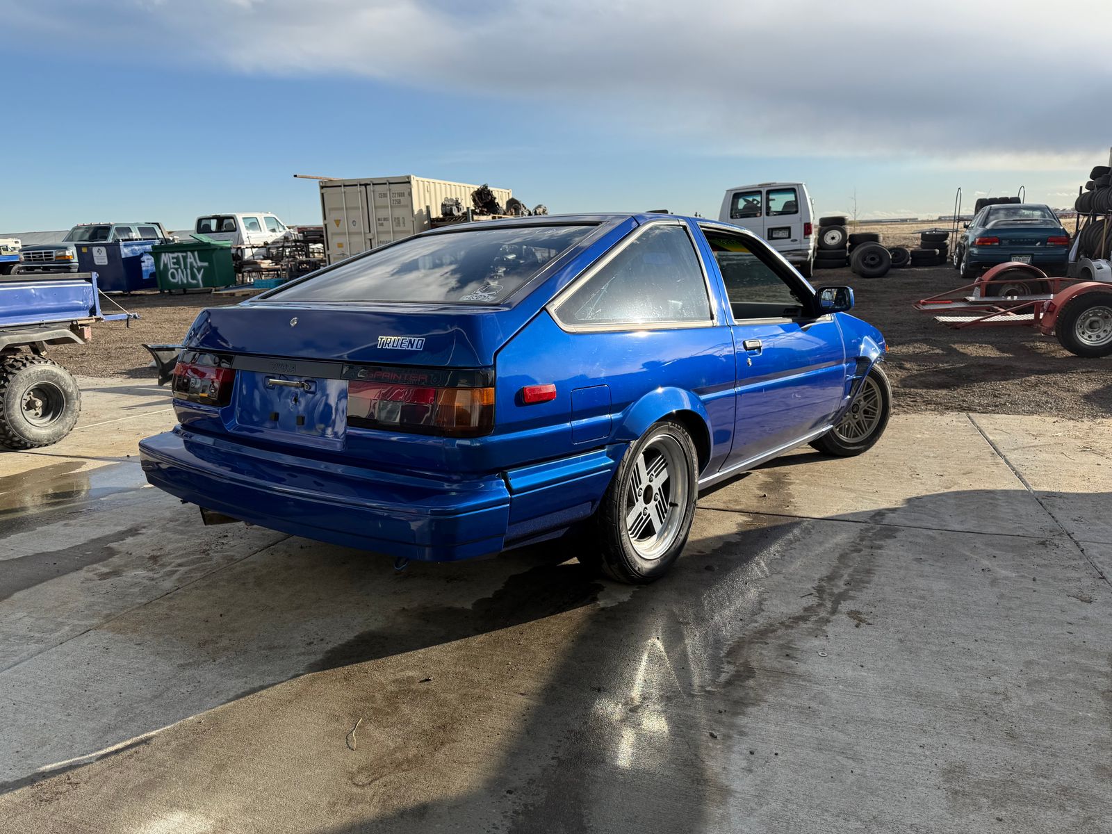 Toyota AE86 GTS 2RZ Swap | Project Car Exchange